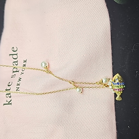 kate spade | Other | Kate Spade Fish Necklace | Poshmark